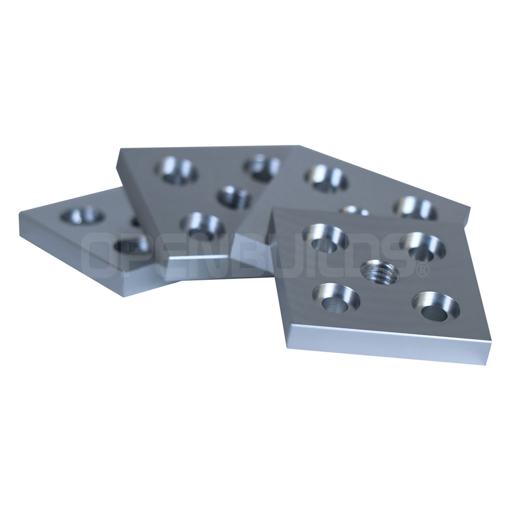 40x40 V-Slot Center Threaded Foot Plate – MakerTechStore