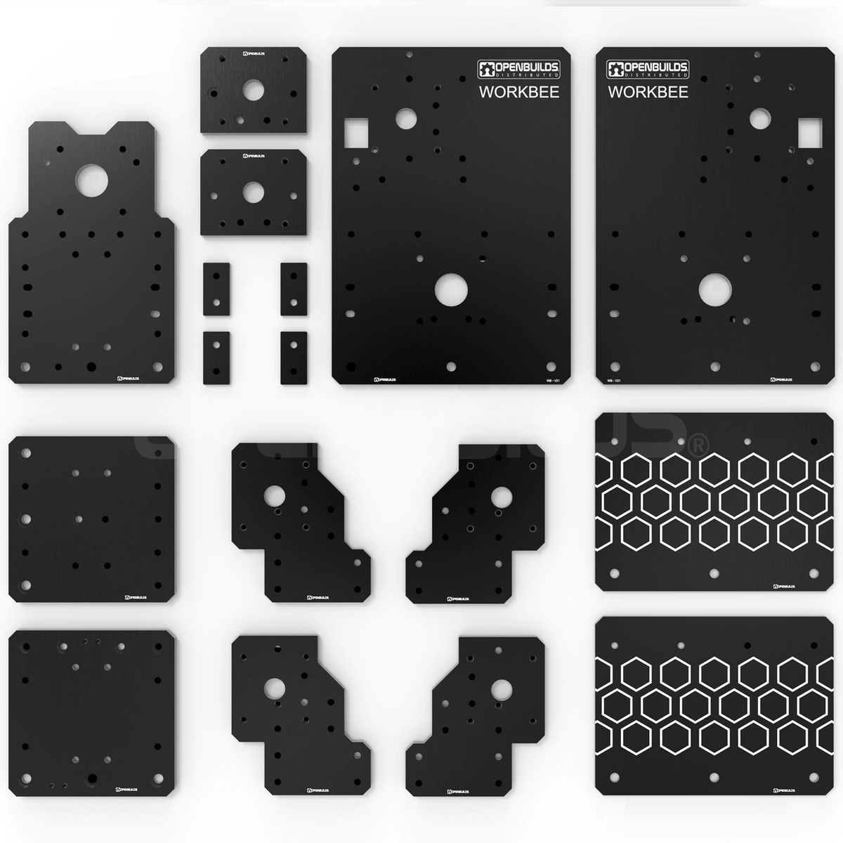 OpenBuilds WorkBee Plate Set – MakerTechStore