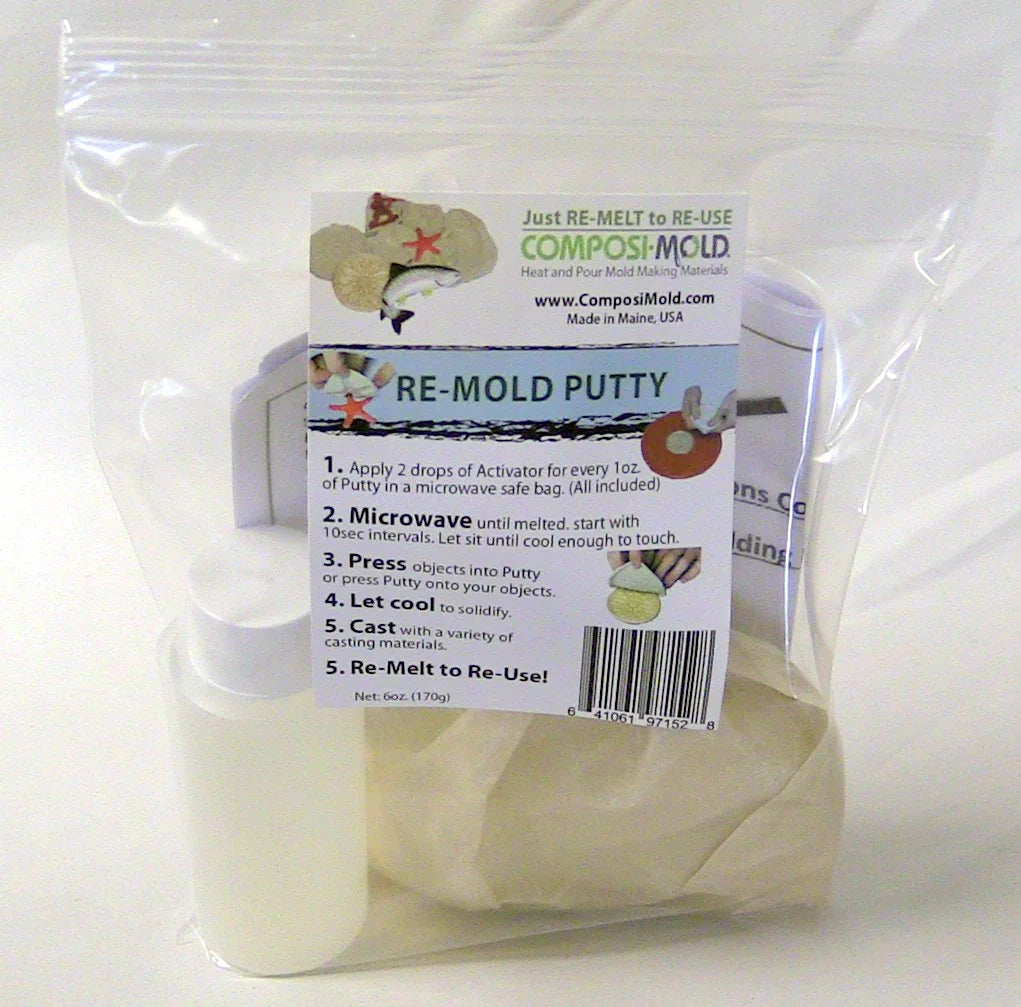 Impressive Putty (ReMold Putty) 6 oz. Kit (with 2 oz. Activator ...
