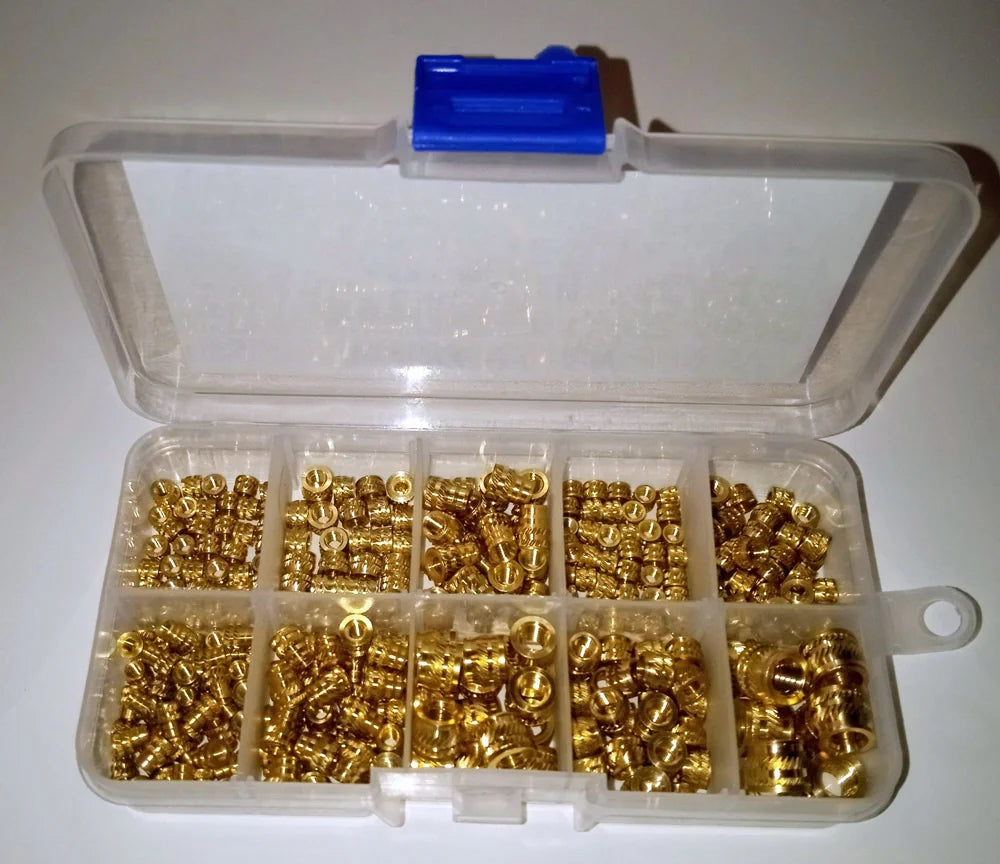 Heat-Set Threaded Insert Assortment Box – MakerTechStore